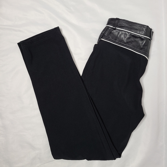 Twins Leather Collection | Pants & Jumpsuits | Tlc Vintage Black ...